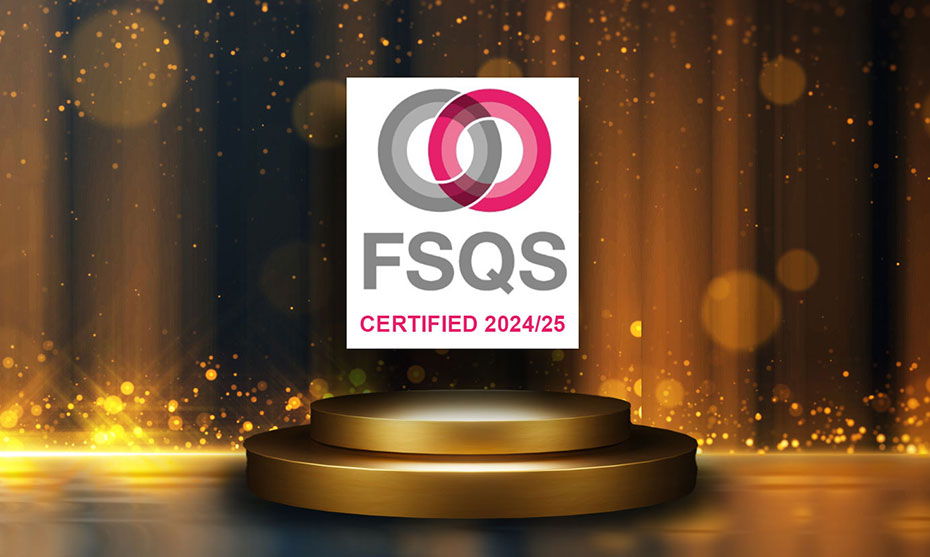 Proteus awarded FSQS Certification 2024/25 - Proteus
